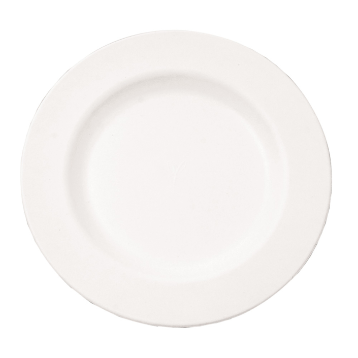 Bio tanjuri okrugli “Gourmet” | Šećerna trska Ø 27 cm – Elmag d.o.o ...